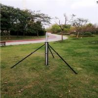 China 6063 Alu Sectional Telescoping Aluminum Antenna Mast Hand Push Up Light Weight Mast for sale