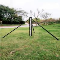 China Guyed Push Up Lightweight 18M Telescopic Antenna Tower for sale