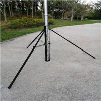 China Aluminum Antenna Tower 30ft 9 Meter Portable Telescopic  Portable Telescopic Mast for sale