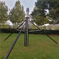China Mobile 15M Lightweight Max Load 20KG Antenna Tripod Mast for sale