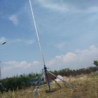 China Telescopic Wireless Portable 2 Sectiona Aerial Photography Mast for sale