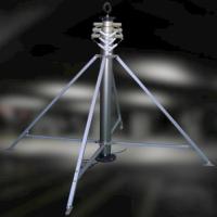 China 18M Tripod Stand Trolley 2MM Push Up Antenna Mast for sale