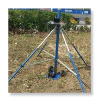 China 30ft 4 Legs Tripod 9M Football Endzone Camera Systems for sale