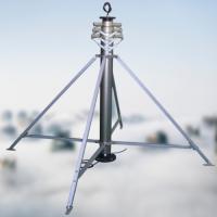 China 6063 Alu 12M 4 Legs CCTV Monitor Pole Portable Antenna Mast Universal Antenna Mast for sale
