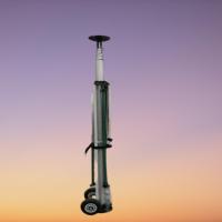 China Auto 18M 6063 Aluminum Portable Antenna Mast for sale