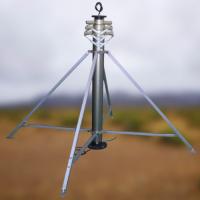 China Heavy Duty 2MM 6063 Aluminum Tube 18M Telescopic Mast for sale