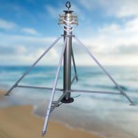 China 15 Meter Aluminum 6063 Antenna Telescoping Mast winch up mast portable mast for sale