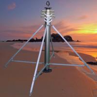 China TV Pole Wifi 6063 Alu Alloy Ham Telescopic Mast  for sale