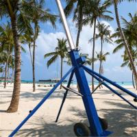 China Custom Anodized 35Ft Portable Telescoping Antenna Mast for sale