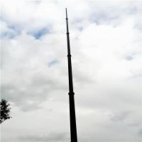 China 2MM Portable 5M Tripod Aluminium Telescopic Mast for sale