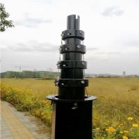China Portable Lightweight Winch Up Telescopic TV Antenna for sale