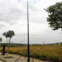 China Collapsible 9M 30ft 15KG Antenna Telescopic Mast for sale