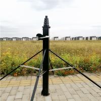 China Auto 18M 6063 Aluminum Portable Antenna Mast for sale