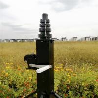 China Winch Up Tripod 15KG 2MM Alu Tube  Short Car Antenna for sale