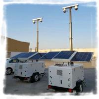 China Mobile 30ft Winch Up 6M Portable LED Light Towers for sale