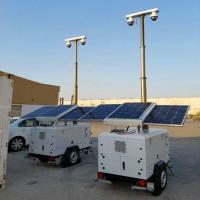 China Inflatable 7M 400W Telescopic Portable LED Light Towers for sale