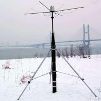 China Aerial Pole Winch Up  50ft 15M Antenna Telescopic Mast for sale