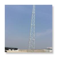 China 9M Guyed Telescopic Motorized or hand winch up Lattice Steel Towers for sale