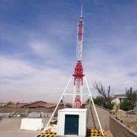 China Steel Tripod Manual Winch Up 20M Lattice Steel Towers for sale
