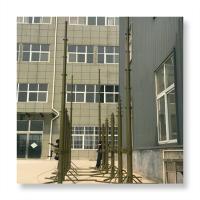 China Winch Up Aluminum Sectional Pole TV Antenna Mast for sale