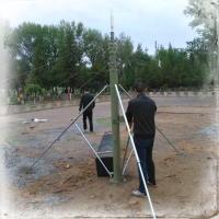 China Guyed Lightweight Push Up 18M Aluminium Telescopic Mast for sale