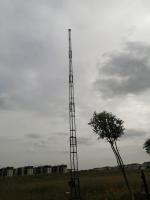 China Tripod battary Winch Up 45KG 30M Lattice Steel Towers for sale