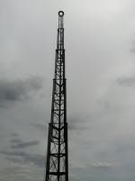 China Guyed Winch Up 50ft Outdoor Lattice Cell Phone Tower for sale