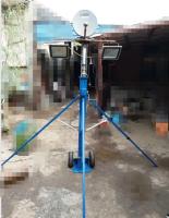 China 15 Meter Aluminum 6063 Antenna Telescoping Mast winch up mast portable mast for sale