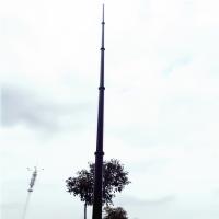 China Winch Up 6063 Alu CCTV 40ft Telescoping TV Antenna Mast for sale