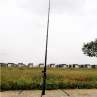 China 15M Telescopic Communication Tower 50ft Winch Up Mast for sale