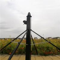 China 15M Telescopic Communication Tower 50ft Winch Up Mast for sale