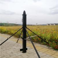 China Winch Up 9M 15KG Telescopic Antenna Mast Portable for sale