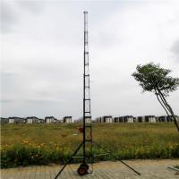China Telescoping 65ft 20M Self Supporting Crank Up Tower for sale