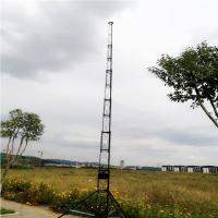 China Portable Communication 20m Freestanding Cell On Wheel Tower for sale