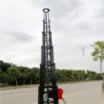 China 30M Sectional Alu Crank Up Self Supporting Antenna Towers for sale