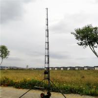 China Winch Up 30 Meter 11 Sections Lattice Transmission Tower for sale