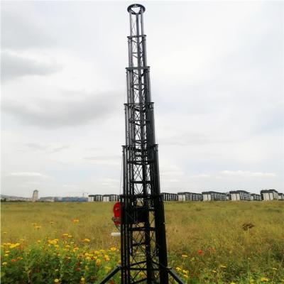 China Crank Up Portable 20m Rust Free Telescoping Antenna Tower for sale