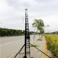 China Hand Erect Monitoring Portable Telescoping Antenna Mast for sale