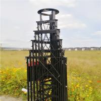 China 30M 11 Sections Freestanding Cell On Wheel Tower Winch Up for sale