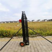 China Movable 20M Aerial Aluminum Telescopic Winch Up Tower for sale