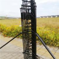China Hand Erect Monitoring Portable Telescoping Antenna Mast for sale