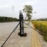 China Winch Up 30 Meter 11 Sections Lattice Transmission Tower for sale