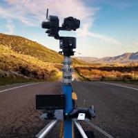 China Aluminum Endzone Camera System With 30ft 9m Pole Stand for sale
