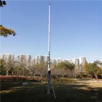 China 3m 15m Crank Up Portable Telescoping Mast For Radio Communication for sale