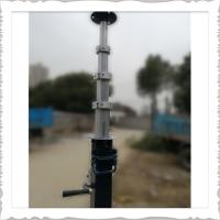 China Lightweight 12m Push Up Winch Up Aluminium Telescopic Mast for sale