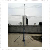 China 9m 30ft Lightweight Winch Up Mast For Telecommunication Photography for sale