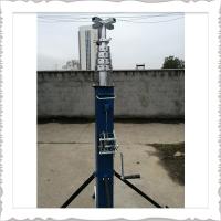 China 20m Height Portable Aluminum Antenna Telescopic Mast for sale