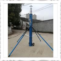 China 6m 6063 Aluminum Lightweight Telescopic Mast For Telecom Ham Radio for sale