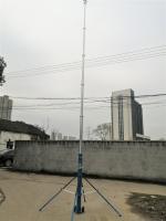 China 12m Hand Winch Self Lock Aluminium Telescopic Mast for sale