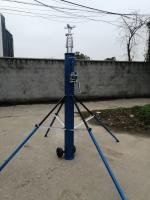 China 12M Aluminum Winch Operated Telescoping Antenna Mast for sale